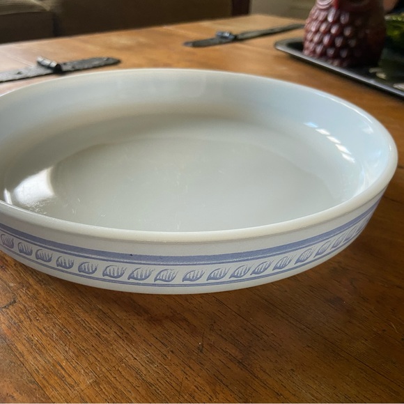 Pyrex | Kitchen | Vintage Pyrex Brittany Blue Tartquiche Dish | Poshmark